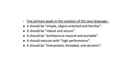 Object Oriented Programming Using Java Ppt
