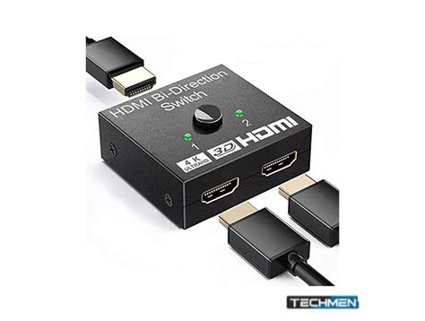 HDMI Bi Directional Dual Function Switch And HDMI Splitter Price In Pakistan TECHMEN