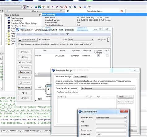 建立一个简单的quartus Ii工程（重在流程）quartus Assignment Editor Csdn博客