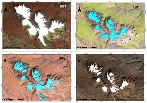 Spatial Distribution Of Modern Glaciers In Mt Tsambagarav In 1977 Download Scientific Diagram