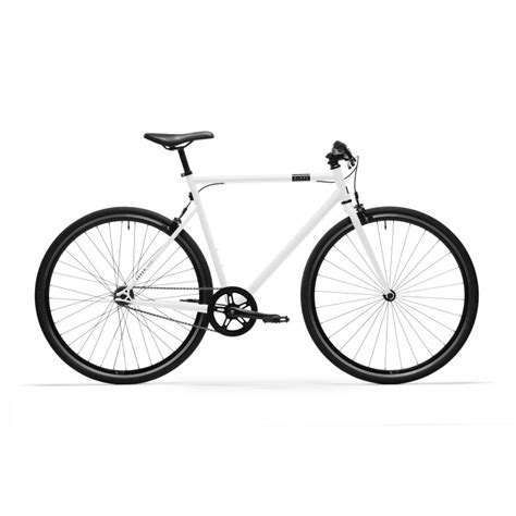Bicicleta Fixie Elops Single Speed Elops Blanco Labo Veloes