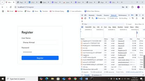 Authentication Module Using Django React Umaima Nawaz