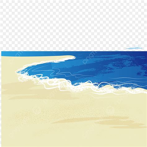 바다와 해변 일러스트 해변 클립 아트 바닷가 푸른 Png 일러스트 및 Psd 이미지 무료 다운로드 Pngtree