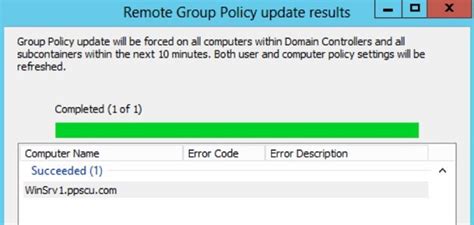 Gpupdate How To Update Group Policy On Remote Computers