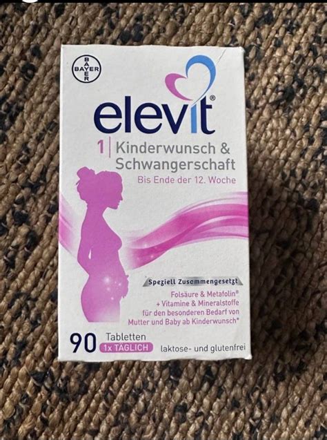 Elevit Pregnancy Multivitamin Tablets Health And Nutrition Health