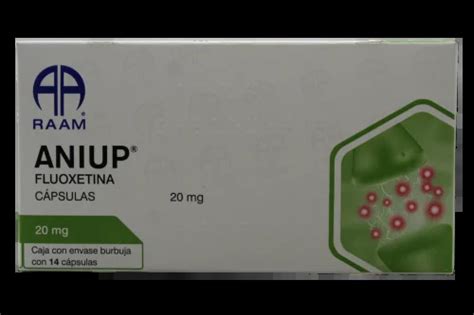 Aniup Fluoxetina Cap 20 Mg C14 Raam Pharmafast