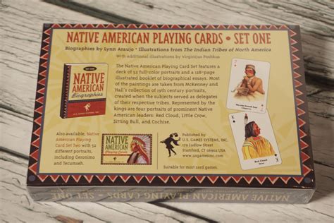 Native American Playing Cards Set One