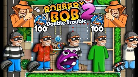 Robbery Bob 2 All Costumes Funny Gameplay Part 336 Youtube