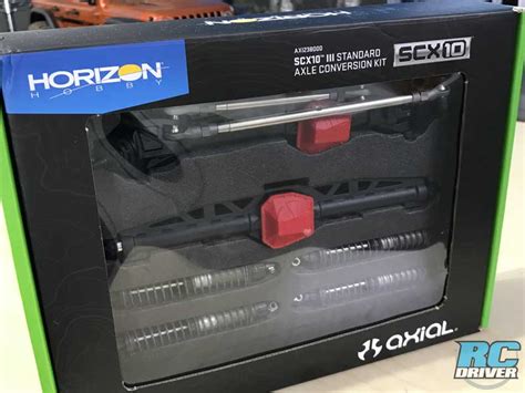 Axial Racing SCX10 III Standard Axle Conversion Kit Overview RC Driver