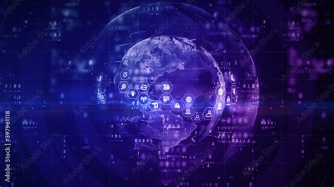 Technology Network Digital Data Connection Cyber Security Digital Data Global 5g High Speed