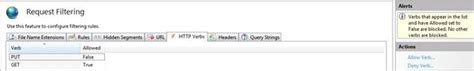 An Overview Of IIS Feature Request Filtering