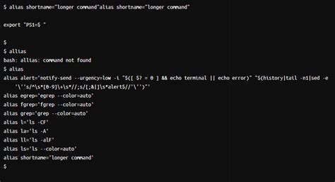 How To Create And Use Alias Command In Linux Geeksforgeeks