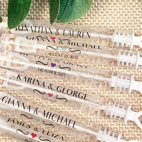 Diy Wedding Bubble Labels