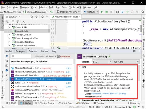 Looking At Nuget Improvements In Rider 20182 The Net Tools Blog