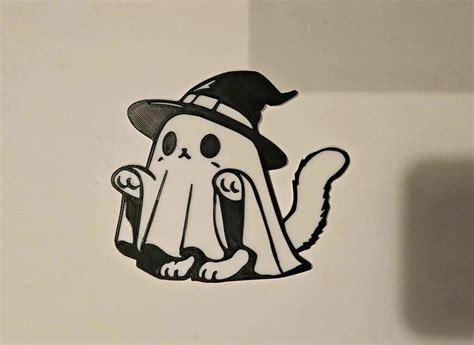 Adorable Ghost Kitten By Ocular Dynamic Makerworld Download Free 3d Models