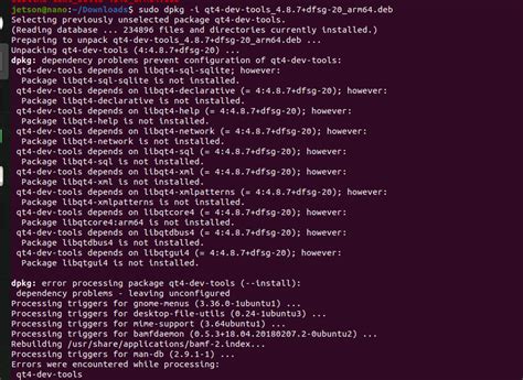 Is There A Way To Install Qt4 · Issue 34 · Qengineering Jetson Nano Ubuntu 20 Image · Github
