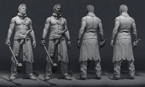 First Post Judges Executioner Real Time Character Polycount
