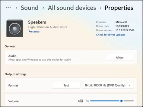 No Output Device Found Audio Error In Windows 11