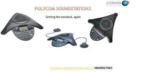Standard Polycom Sound Station For Audio Conference At In Mumbai