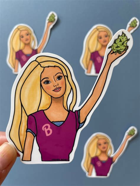 I Made A Barbie Nugg Sticker And Im Obsessed R Drugart