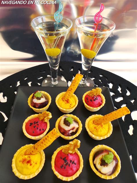 Navegando En Mi Cocina TrÍo De Tartaletas Para Aperitivo
