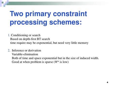 Ppt Book Constraint Processing Author Rina Dechter Powerpoint