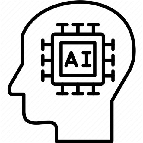 Ai Humanoid Robot Android Artificial Intelligence Cyborg Icon Download On Iconfinder