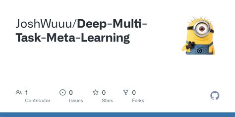 github joshwuuu deep multi task meta learning