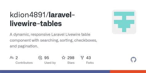 Laravel Livewire Tables A Dynamic Responsive Laravel Livewire Table Component With Searching