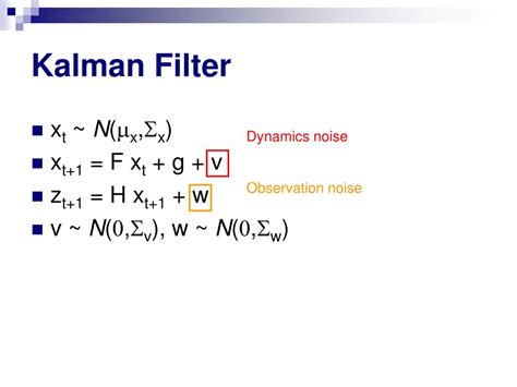 Ppt State Estimation And Kalman Filtering Powerpoint Presentation