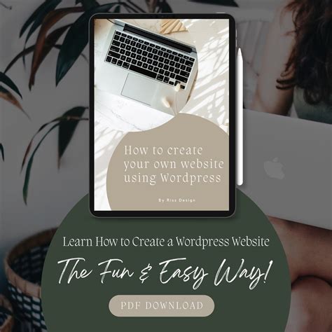 how to create a wordpress website guide custom website website design website how to guide