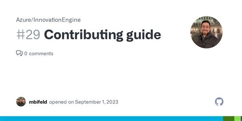 Contributing Guide Issue Azure InnovationEngine GitHub