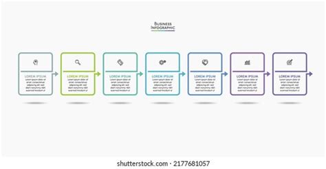 Business Data Visualization Timeline Infographic Icons Stock Vector Royalty Free 2177681057