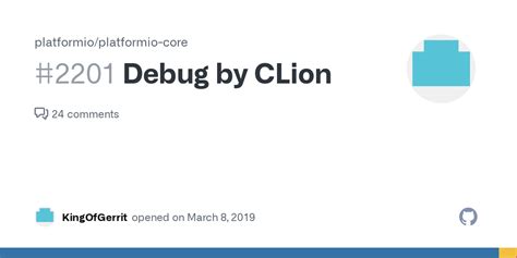 Debug By Clion · Issue 2201 · Platformio Platformio Core · Github