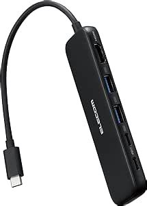 Amazon Co Jp Elecom DST W01 USB C Hub Docking Station 5in1 100W PD Support HDMI 4K30Hz High