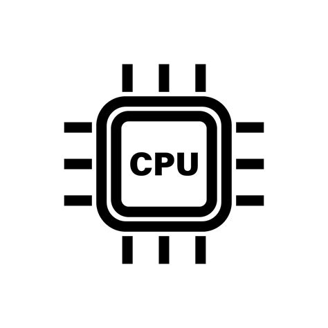 Cpu Semiconductor Chip Circuit Board Vector 26730128 Vector Art At Vecteezy