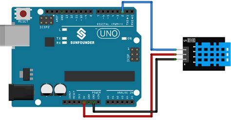 Lesson 19 Temperature And Humidity Sensor Module Dht11 — Sunfounder