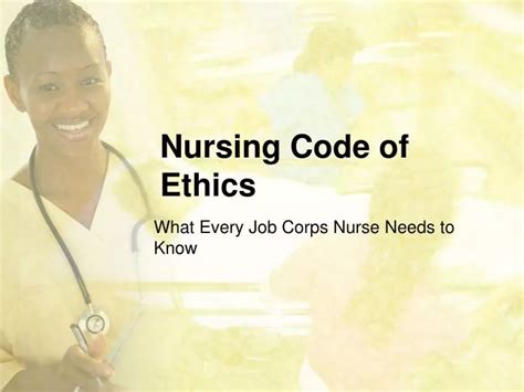 PPT Nursing Code Of Ethics PowerPoint Presentation Free Download ID 3995348