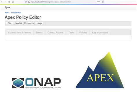 The Policy Framework Apex Policy Editor — Onap London Documentation
