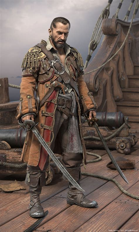 Fantasy Pirate Concept Art