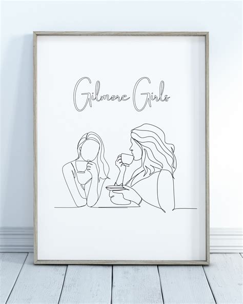 Printable Gilmore Girls Poster Gilmore Girls Art Gilmore Girls Wall