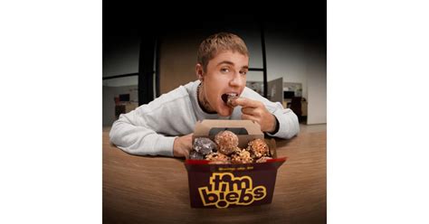 Theyre Here The Limited Edition Lineup Of Justin Biebers Timbiebs Timbits Are Now Available