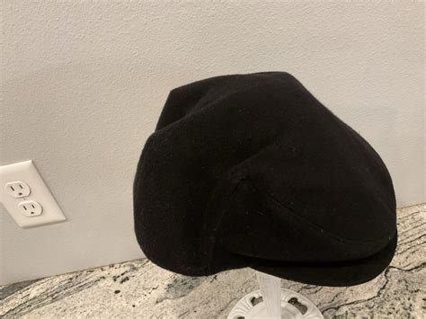 Vintage Marshall Fields Virgin Wool Cashmere Black Ne Gem