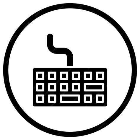 Premium Vector Keyboard Vector Icon Design Illustration