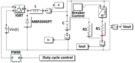 The Dc Dc Buck Converter Model In Simscape Download Scientific Diagram