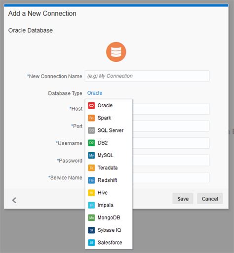 Is It Possible To Create Postgresql Data Source In Oracle Visual