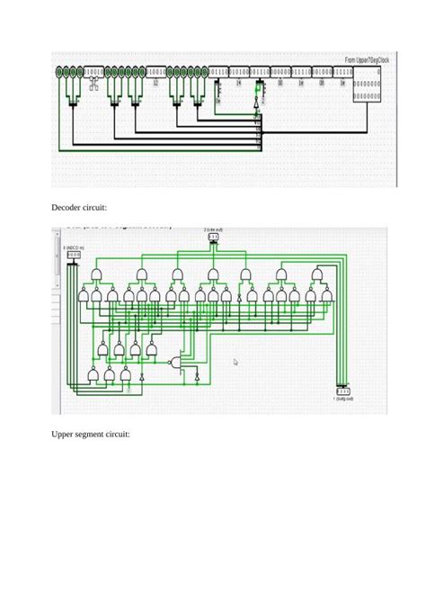 digital clock design project using logisim software