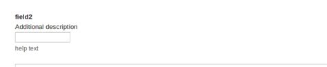 Extra Field Description Drupal Org