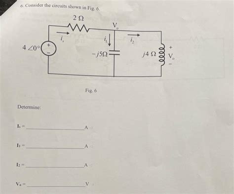 Solved Consider The Circuits Shown In Fig Fig Chegg