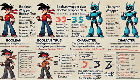 Boolean And Character Wrappers Special Cases In Equality